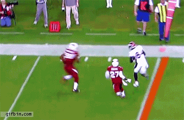 Cardinals Cheerleader Freakout | Best Funny Gifs Updated Daily