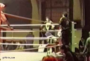 Entering The Ring Fail | Best Funny Gifs Updated Daily