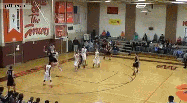 Amazing Basketball Shot | Best Funny Gifs Updated Daily