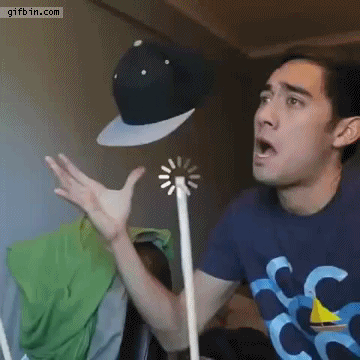 Buffering Prank - The Floating Hat | Best Funny Gifs Updated Daily