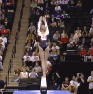 Nastia Liukin Amazing Balance Beam Save | Best Funny Gifs Updated Daily