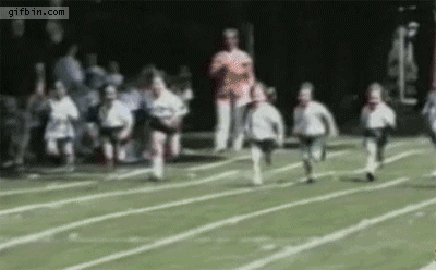 Little Girls Track Race Finish Fail | Best Funny Gifs Updated Daily