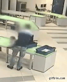 Airport security guy catches falling baby - Full screen | Best Funny ...