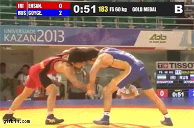 Cool wrestling takedown defense move - Full screen | Best Funny Gifs ...