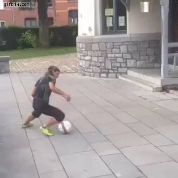 Backflip On A Ball | Best Funny Gifs Updated Daily