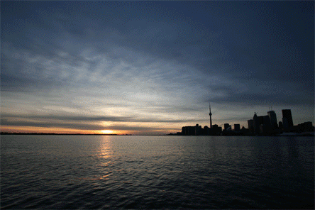 Toronto Sunset | Best Funny Gifs Updated Daily
