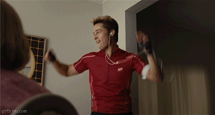 Brad Pitt Dancing - Burn After Reading | Best Funny Gifs Updated Daily