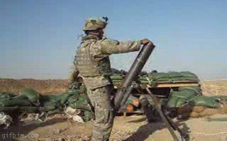 Soldier Making Love To His Cannon | Best Funny Gifs Updated Daily