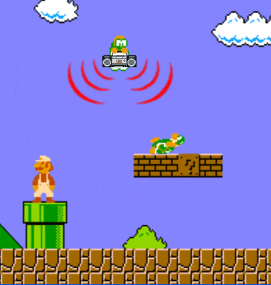 Super Mario Dj Party | Best Funny Gifs Updated Daily