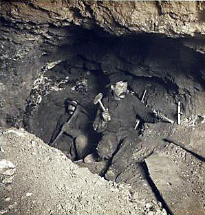 3D Black And White Miner | Best Funny Gifs Updated Daily